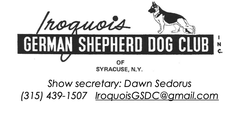 Iroquois GSDC - The German Shepherd Dog Club of America