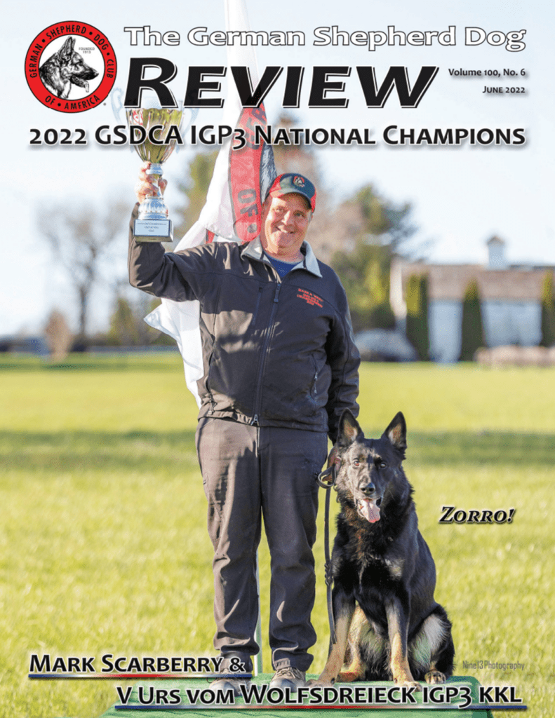 Magazine Online - The German Shepherd Dog Club of America