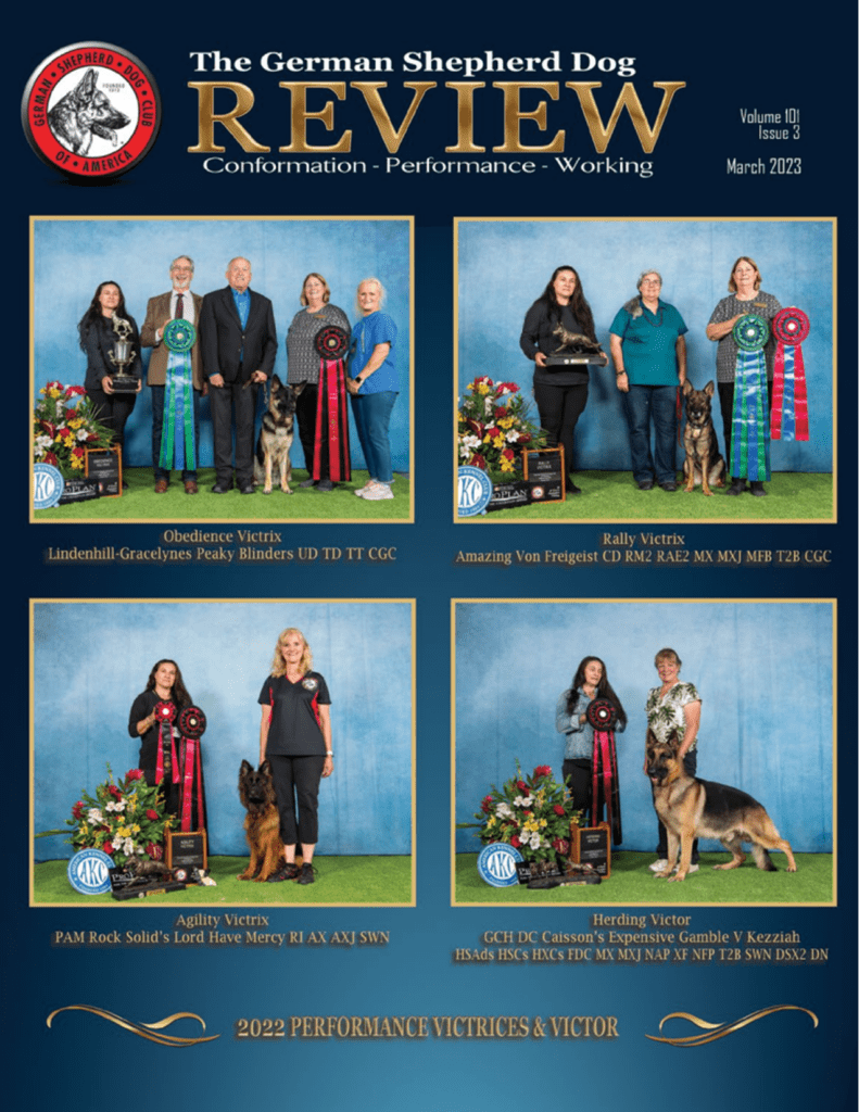 Magazine Online - The German Shepherd Dog Club of America