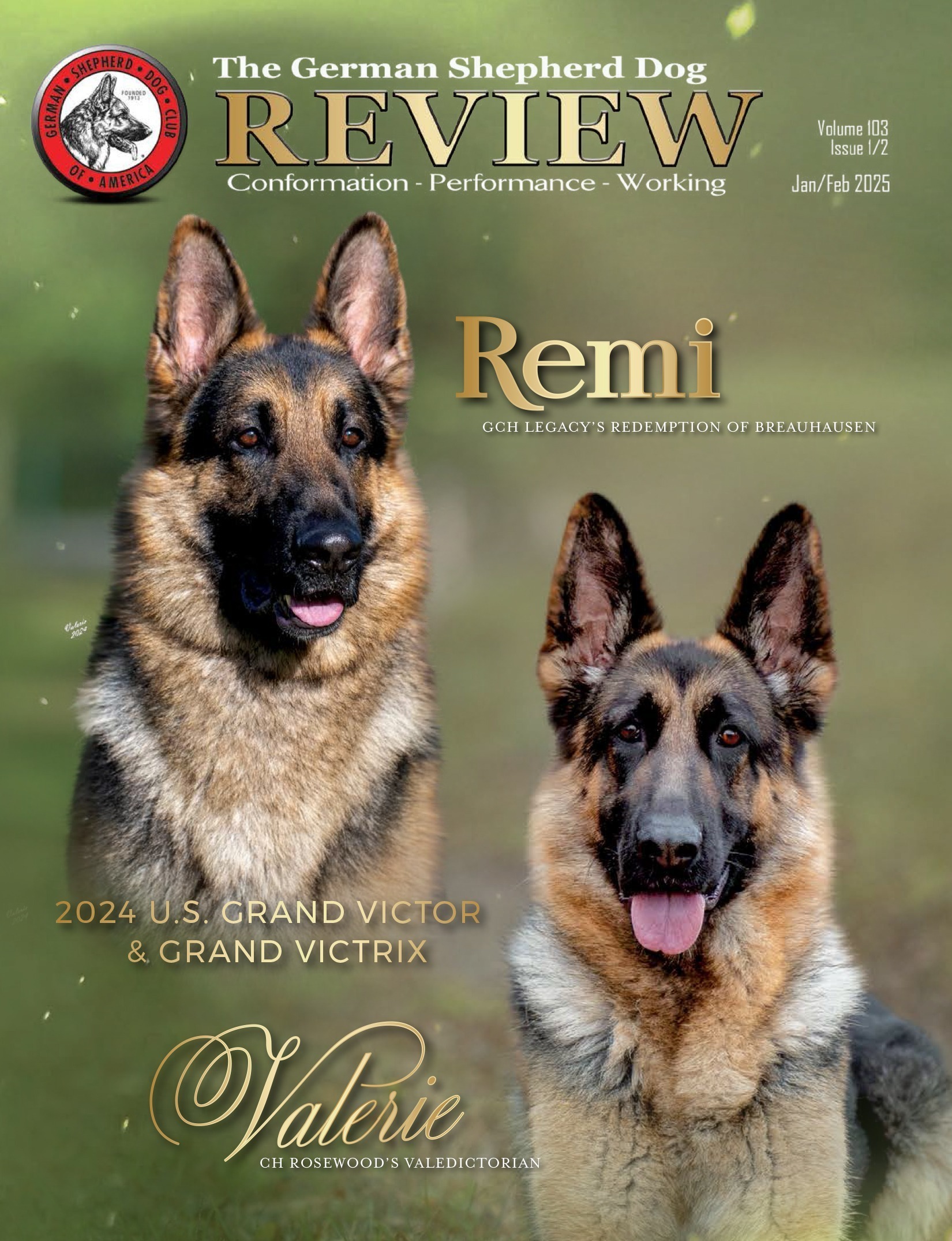 Magazine Online - The German Shepherd Dog Club of America